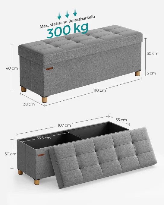 Lavička s víkem LSF018G12