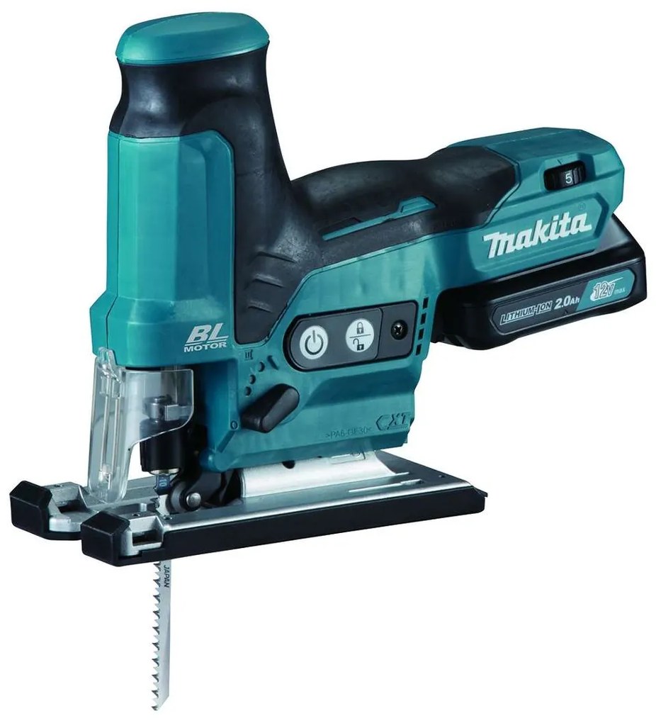 Makita - 12V AKU přímočará pila, 2x aku Li-ion CXT 2,0 Ah, nabíječka JV102DSAJ