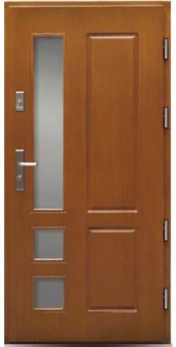 Archo - Venkovní vchodové dřevěné dveře Deskové DP-90 Stefano 104993