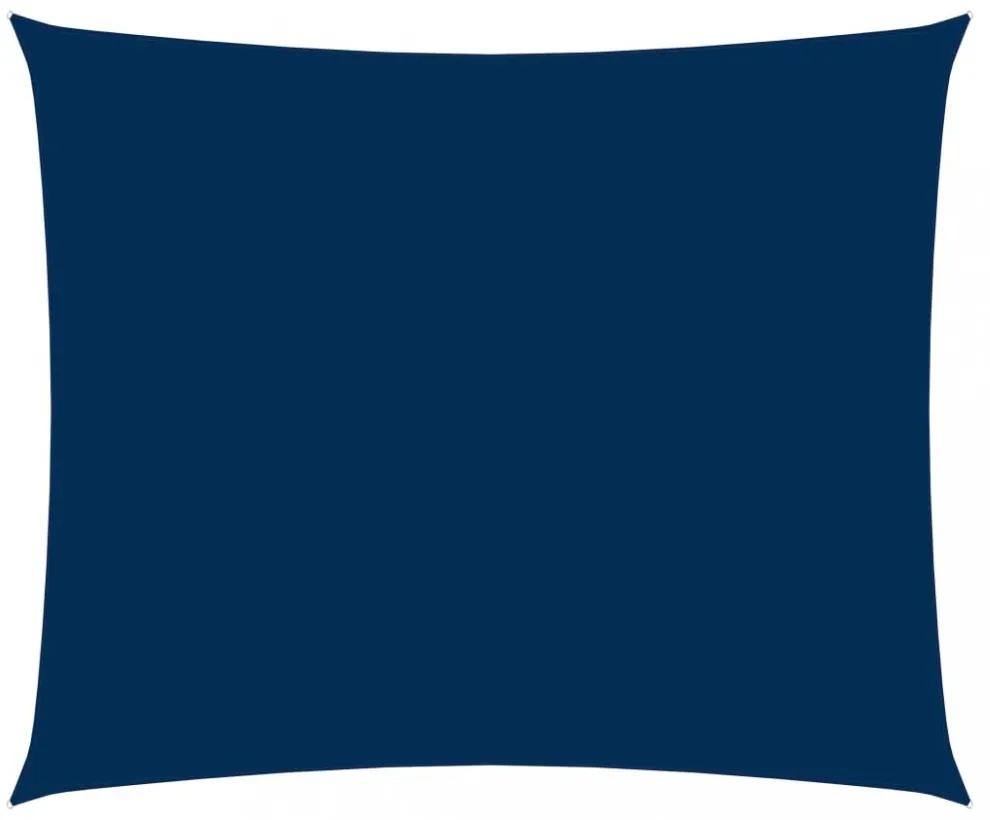 Stínící plachta obdélníková 5 x 6 m oxfordská látka Dekorhome Modrá