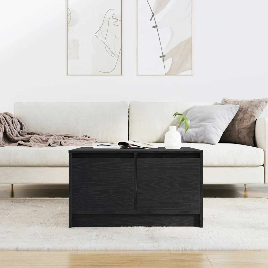 Konferenční stolek se zásuvkami Dub černý 70,5x70x40 cm 3328409