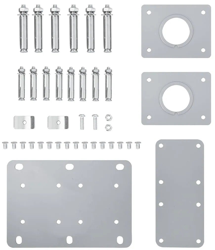 vidaXL Marketos Zatahovací boční markýza / zástěna antracitová 140 x 600 cm
