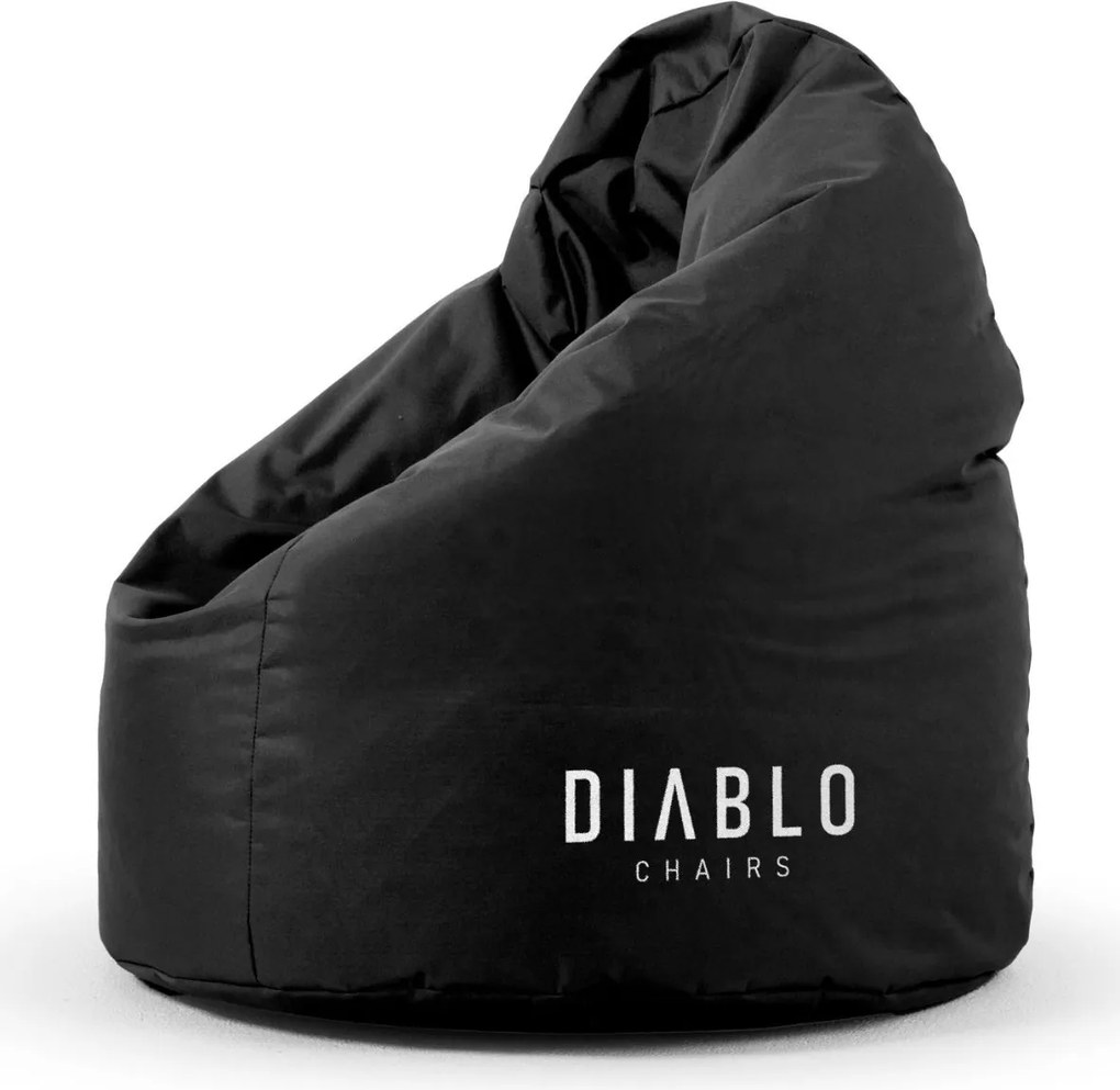 Dětský taburet Diablo: černý