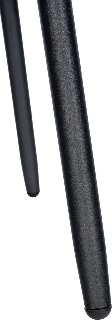 Barová židle Weston samet – tmavě šedá