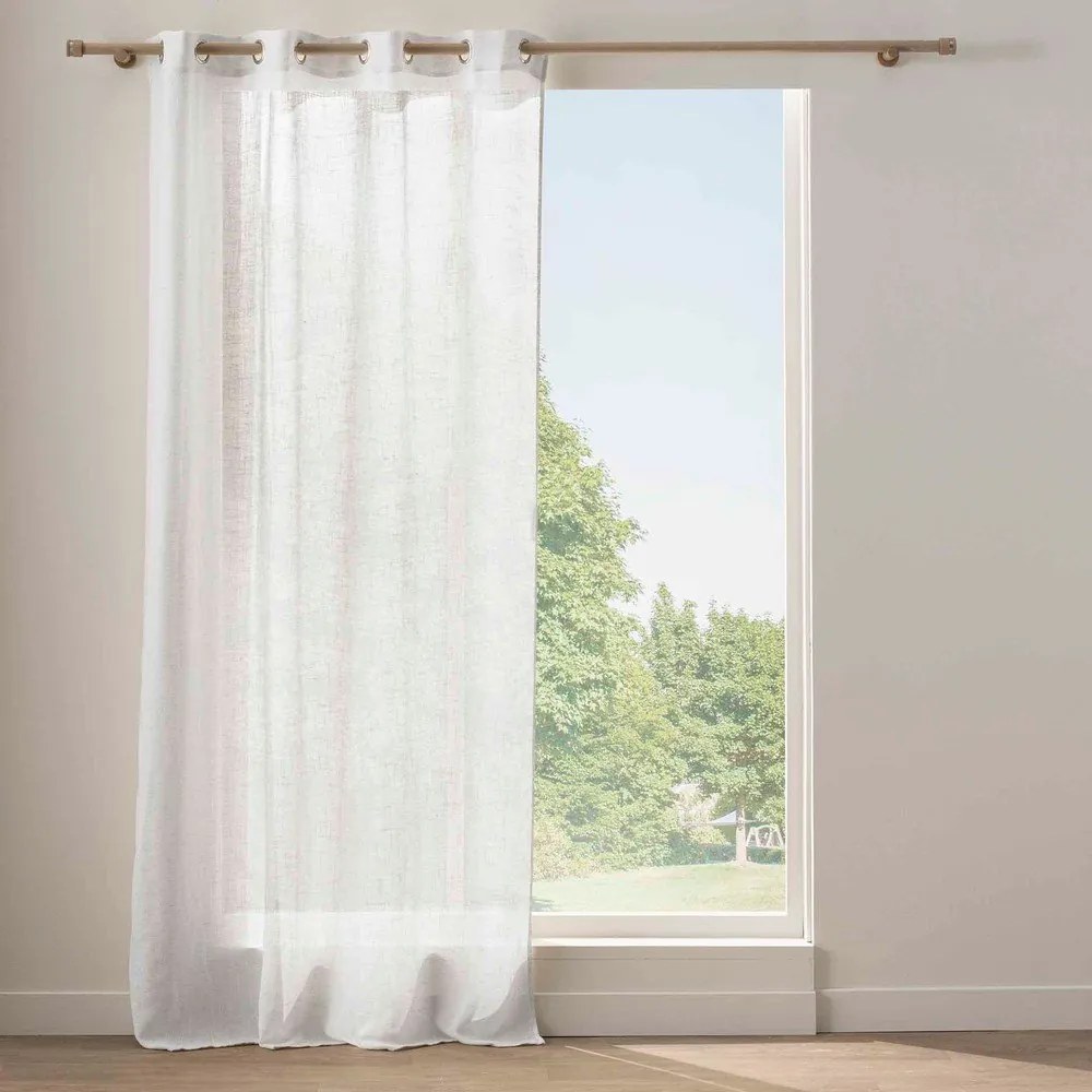 Bílý závěs 140x240 cm Yoko – douceur d'intérieur