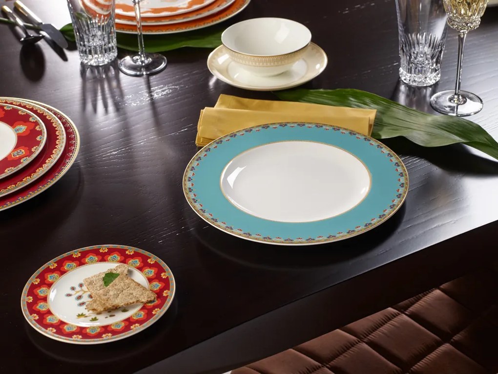 Villeroy&Boch Villeroy & Boch Samarkand Aquamarin jídelní talíř, 27,7 cm