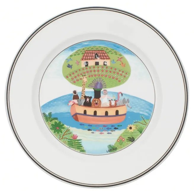 Villeroy & Boch Dezertní talíř Design Naif, Ø 21 cm, Noemova archa 10-2337-2643