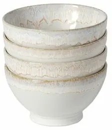 Costa Nova COSTA NOVA Miska - set 4ks 15cm|0,55L, LATTE BOWLS, bílá