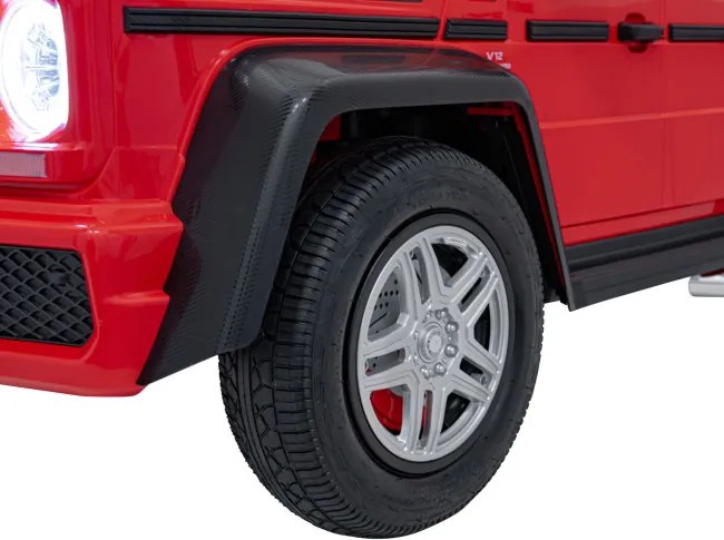 Elektrické autíčko Mercedes Benz MAYBACH G650 červené