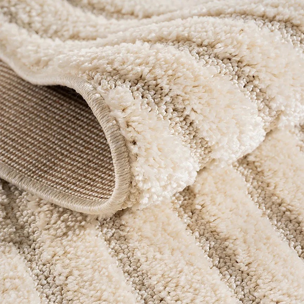 Krémový koberec s příměsí juty 200x290 cm Art 1122 – Ayyildiz Carpets
