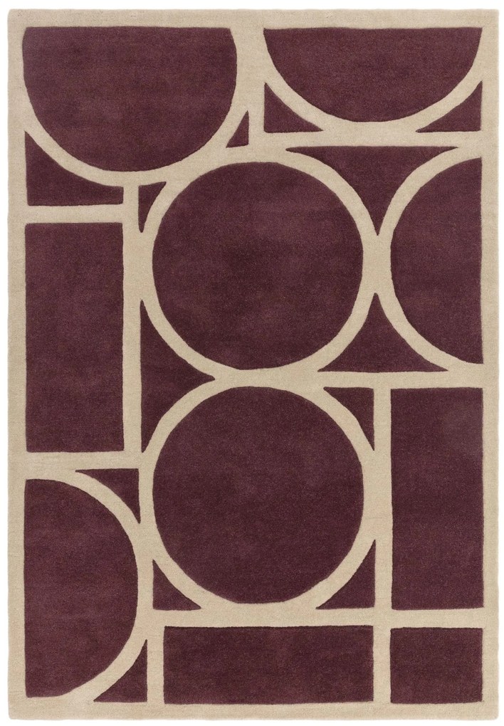 Tribeca Design Kusový koberec Newtor Plum Rozměry: 120x170 cm