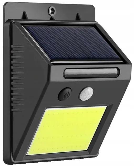Verk Solární venkovní 48 LED COB osvětlení s pohybovým senzorem, 01389