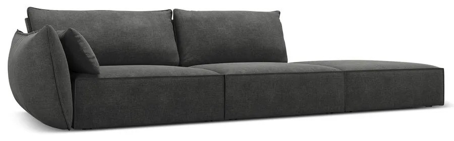 Šedá lenoška (levý roh) Vanda – Mazzini Sofas