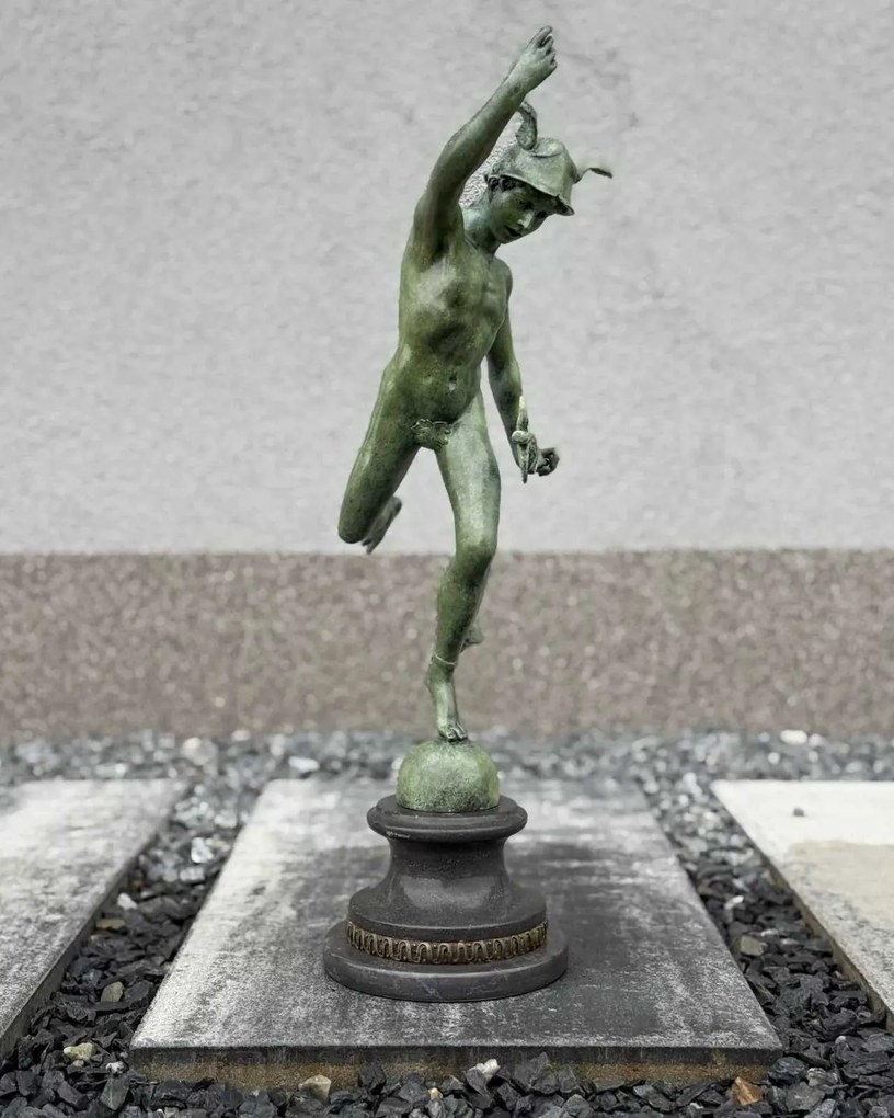 Bronzová socha - Hermés Merkur