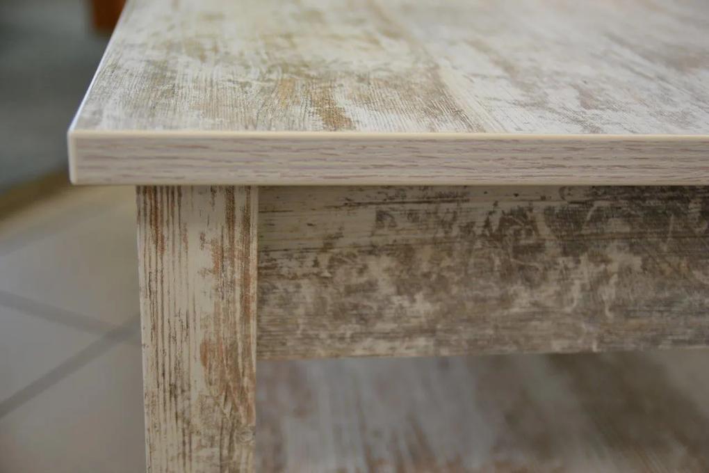 FALCO Konferenční stolek Samir R9 bílá borovice