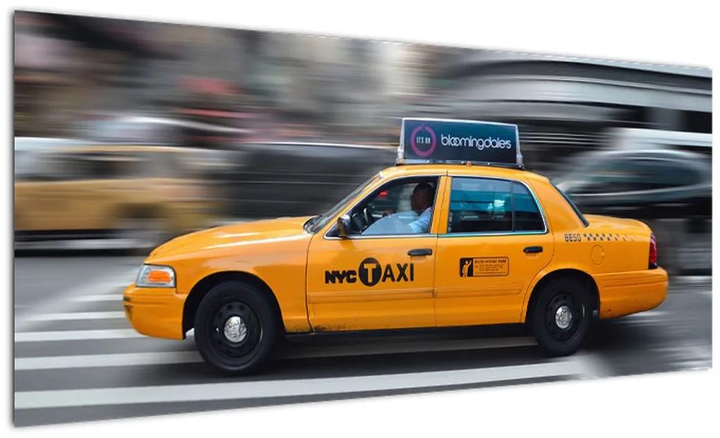 Taxi - obraz (100x40cm)