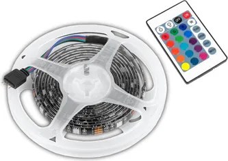 LED pásek za TV RGB 5050, 5V, 2m, USB, ovladač