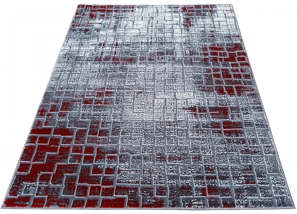 Kusový koberec Madrid červený 140x190, Velikosti 140x190cm