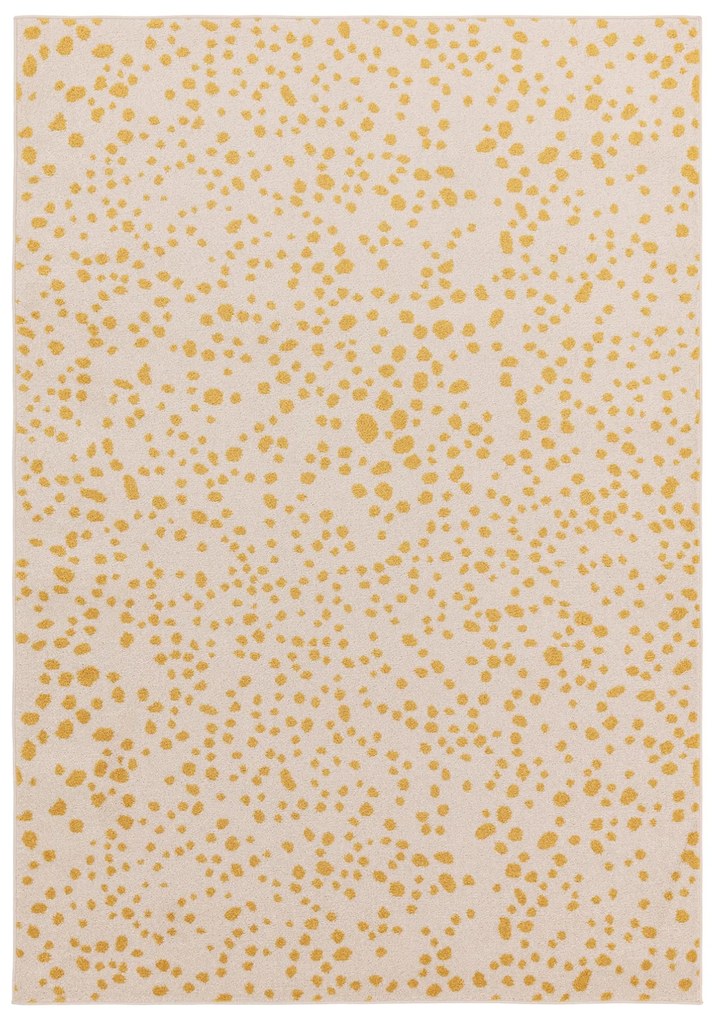 Tribeca Design Kusový koberec Jars Yellow Spotty Rozměry: 66x240 cm