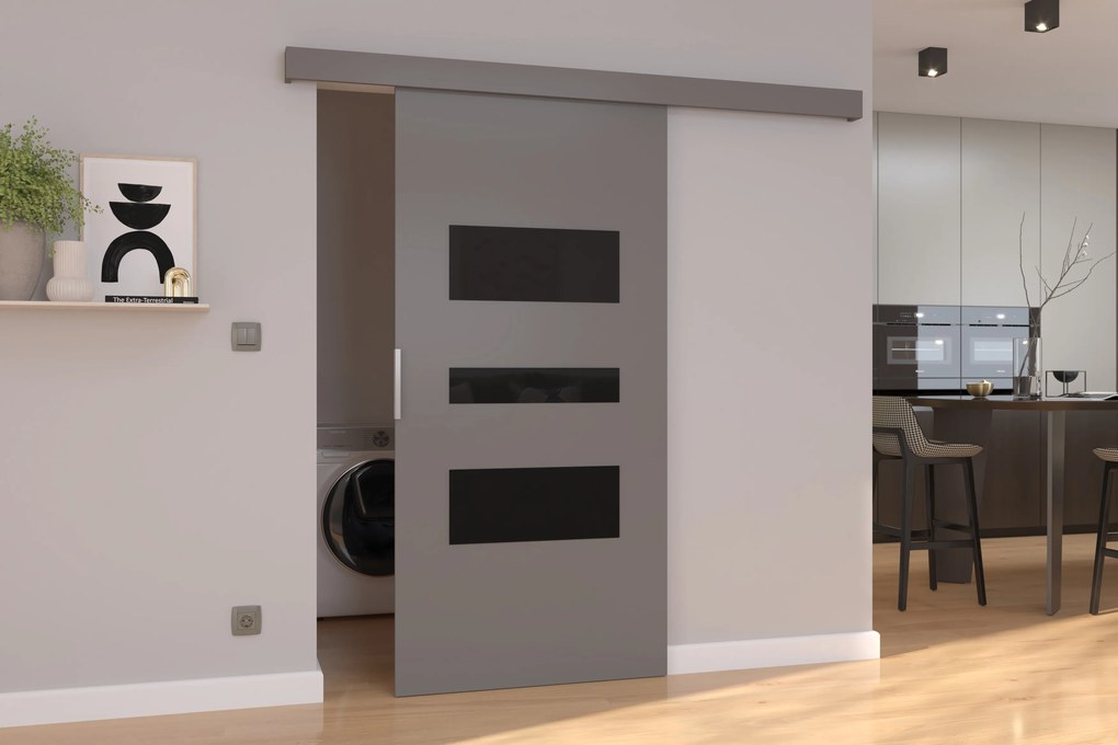 ADRK Furniture Posuvné nástěnné dveře CENTO 106 SD-CEN-G-106