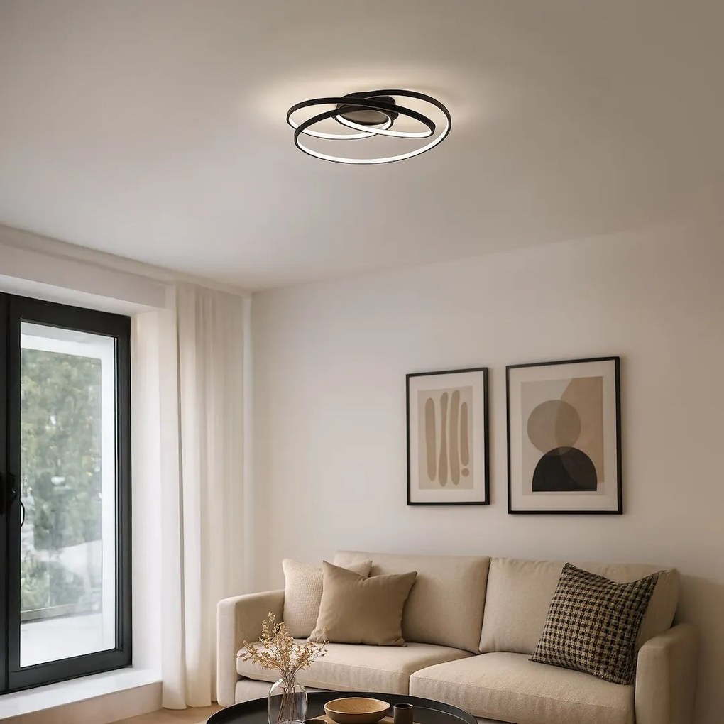 Stropní LED svítidlo Turner, 1x LED 32w, 4000k, b