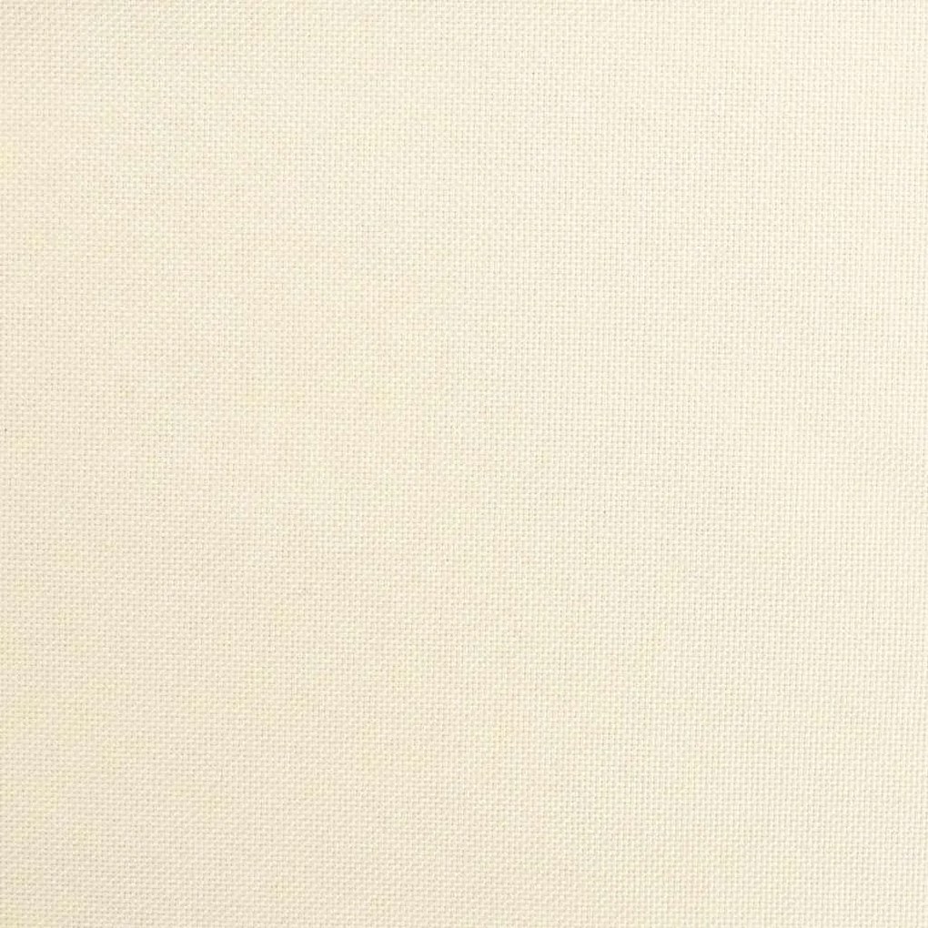 Zvedací masážní křeslo krémové textil 329718