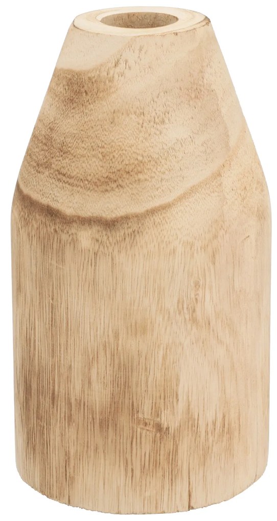 Hogewoning Dřevěná sloupová váza 24 cm