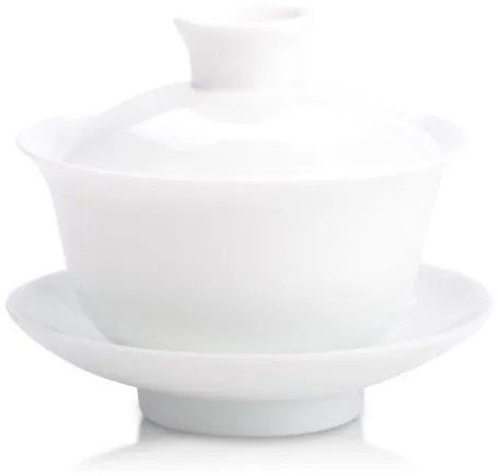 Gaiwan - porcelánový bílý