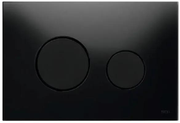 Tece TECEloop - Ovládání splachování, černé sklo/černá 9240657