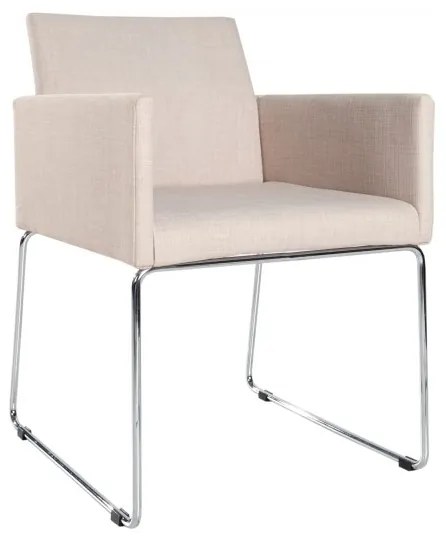 INV Jídelní židle Milanese strukturovaná béžová
