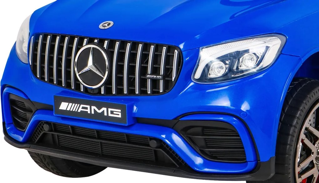 Ramiz Elektrické autíčko Mercedes Benz GLC63S SUV pro děti modré + dálkové ovládání
