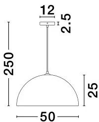 Designový lustr Starla 50
