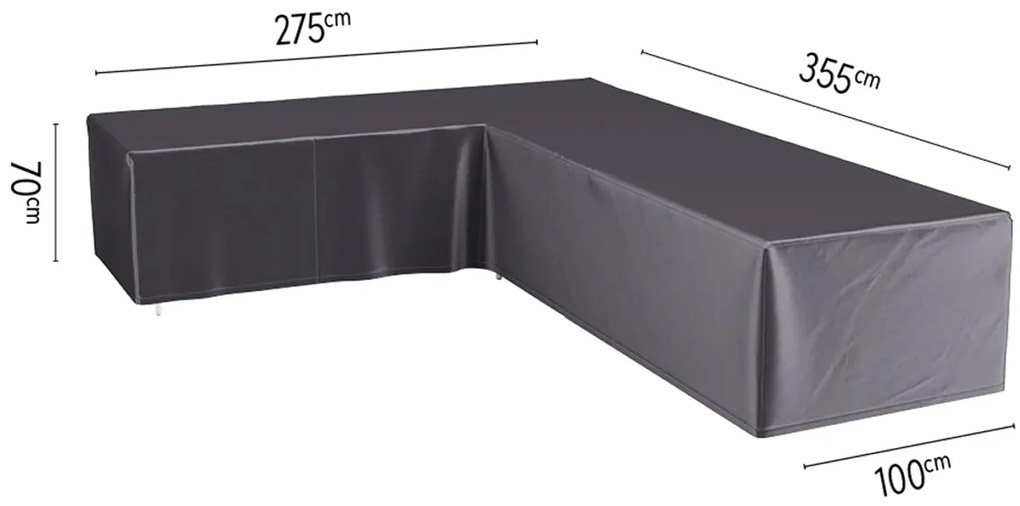 Platinum designové zahradní ochranné plachty na nábytek AeroCovers (355 x 275 x 100 cm)