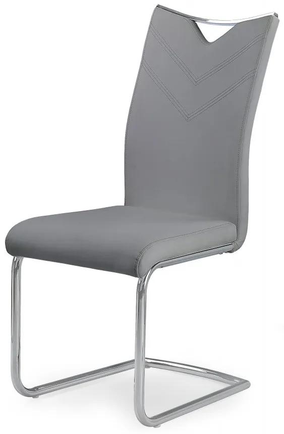 Jídelní židle K224 šedá Halmar