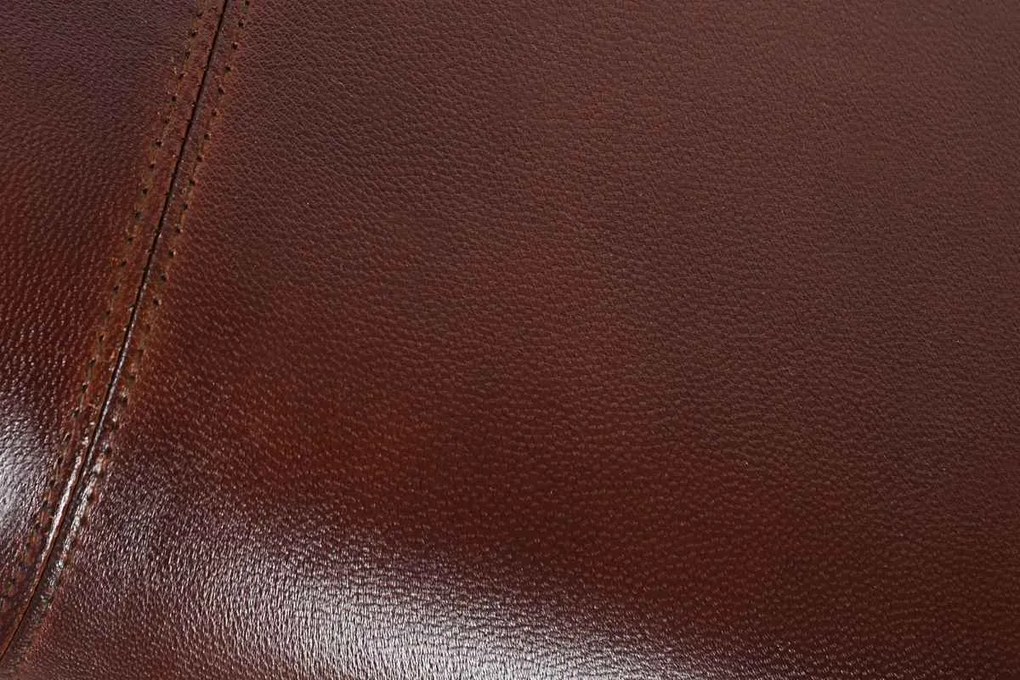 Designová lavice Horse 120 cm pravá kůže - skladem
