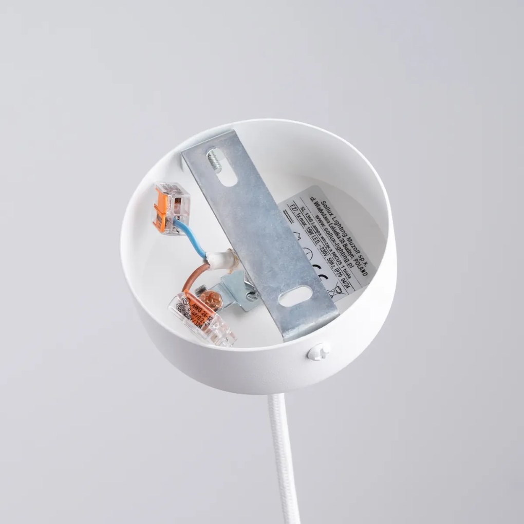 Sollux Lighting Závěsné svítidlo NICUS 1 bílé