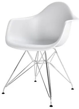 Jídelní židle P018 PP Inspirovaná DAR bílá 