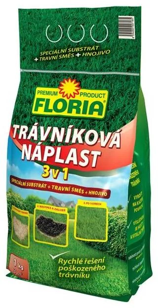 FLORIA Trávníková náplast 3 v 1 1 kg