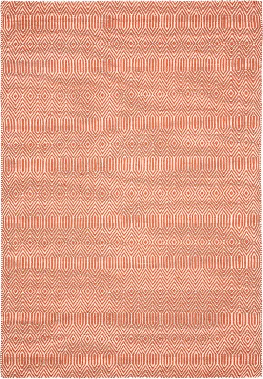 Moderní kusový koberec Sloan Orange oranžový Rozměr: 66x200 cm