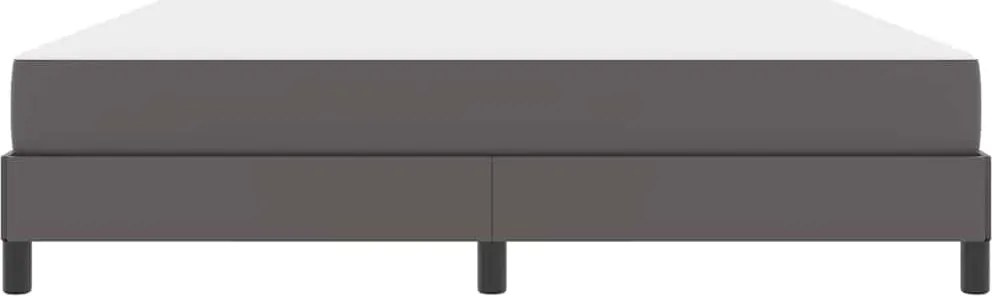 Rám postele s matrací Šedá 180 x 200 cm textil 3398646