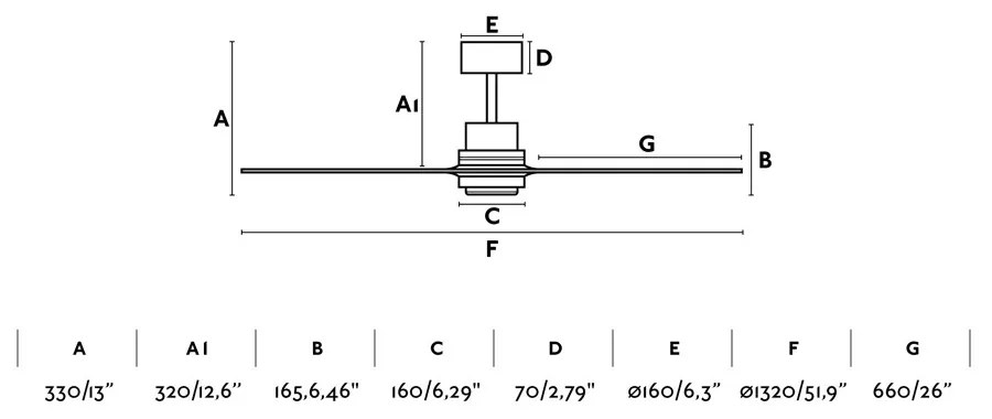 FARO LANTAU 33373 52“ matný nikl/borovice Reverzní stropní ventilátor