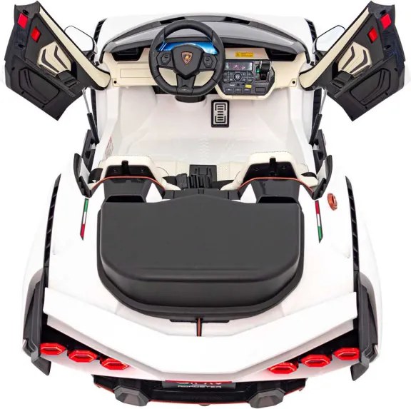 Elektrické autíčko Lamborghini SIAN bílé