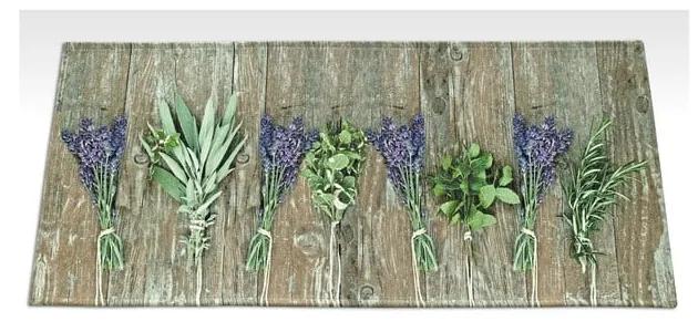 Vysoce odolný kuchyňský běhoun Webtappeti Lavender, 59,5 x 240 cm