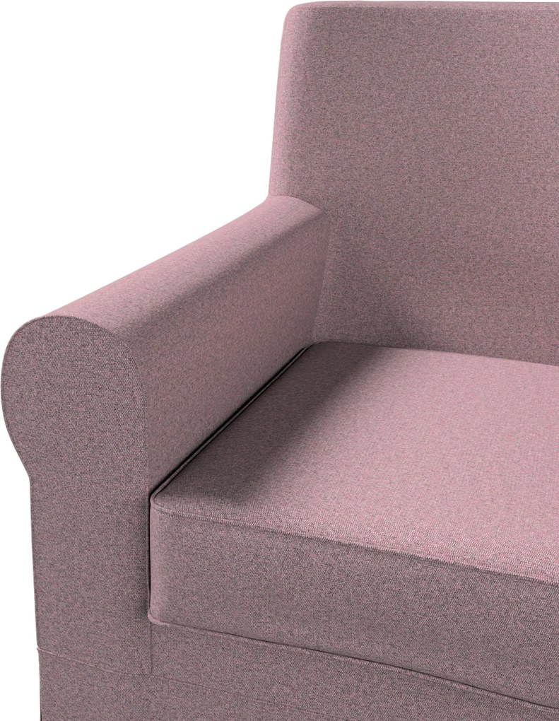 Potah na křeslo IKEA Ektorp Jennylund barva růžová látka pletený vzor