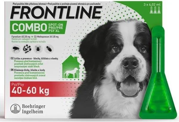 Frontline Combo spot-on dog XL a.u.v. sol 3 x 4,02, 40-60kg