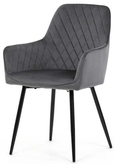 Autronic Jídelní židle DCH-215 Barva potahu: Šedá