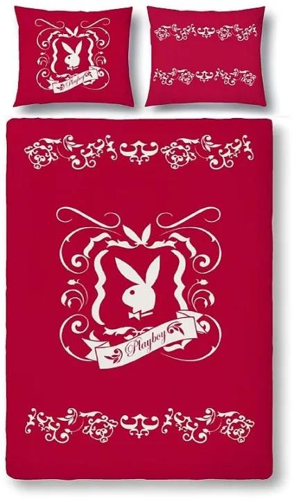 Vaneshome MICRO povlečení Playboy Tatoo red  Polyester, 155/220, 80/80 cm