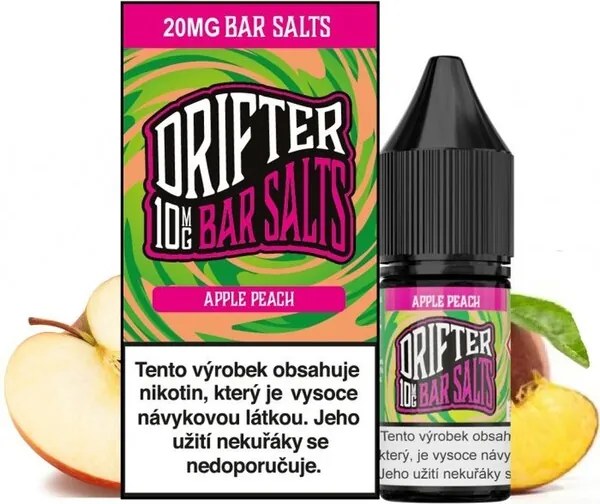 Liquid Drifter Bar Salts Apple Peach 10ml (20mg)