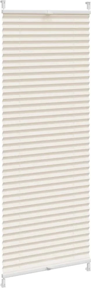 Plisované žaluzie / rolety Plisse 40 x 125 cm - krémové 240618
