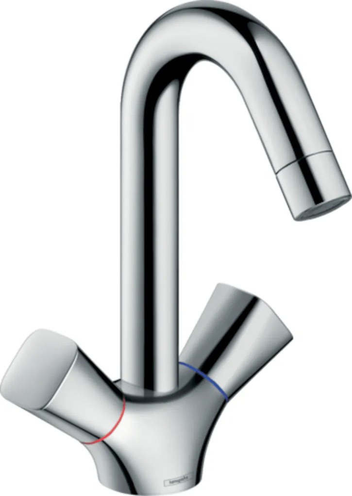 Umyvadlová baterie Hansgrohe Logis s výpustí chrom 71222000